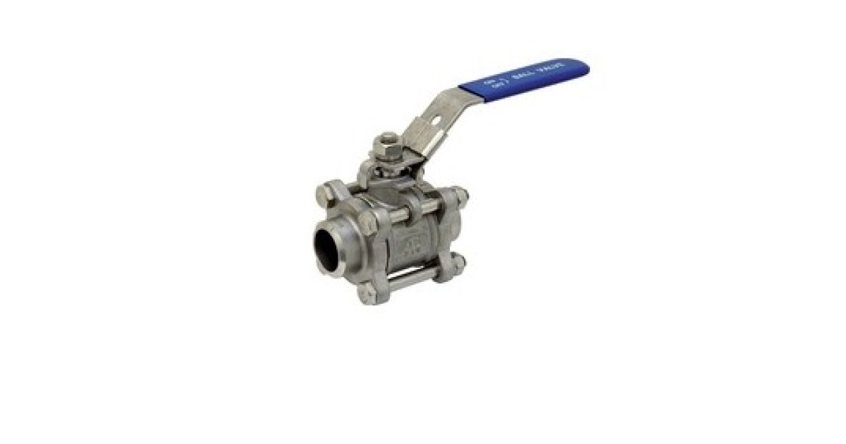 Vanne À Sphère Inox 3 Pièces À Passage Intégral - Butt Welding | Clic ...