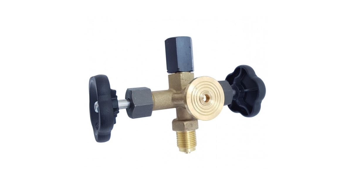 Robinet A Double Pointeau Inox Avec Bride De Controle Ø40x5 - Corp ...